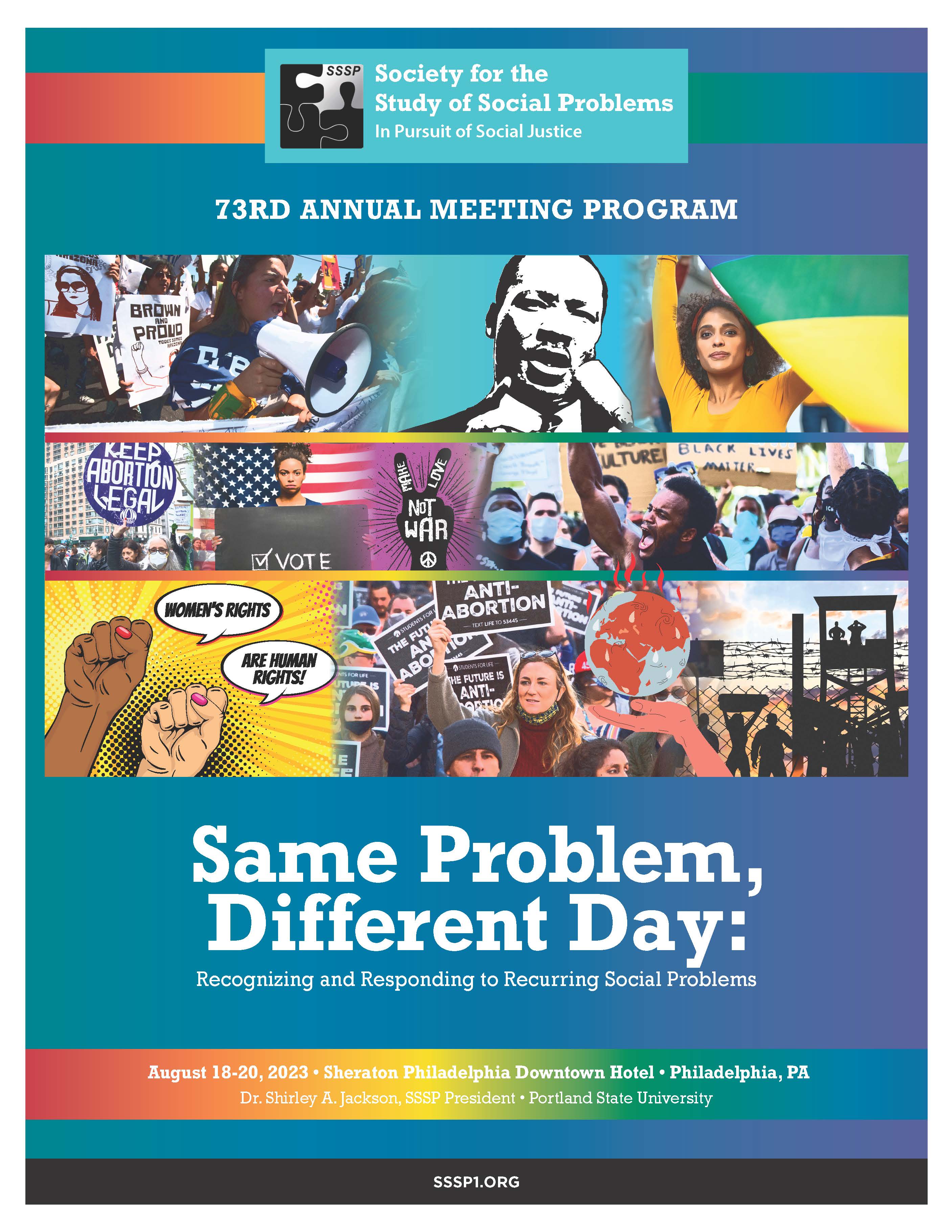 The Society for the Study of Social Problems | 2023 Annual Meeting Main Page